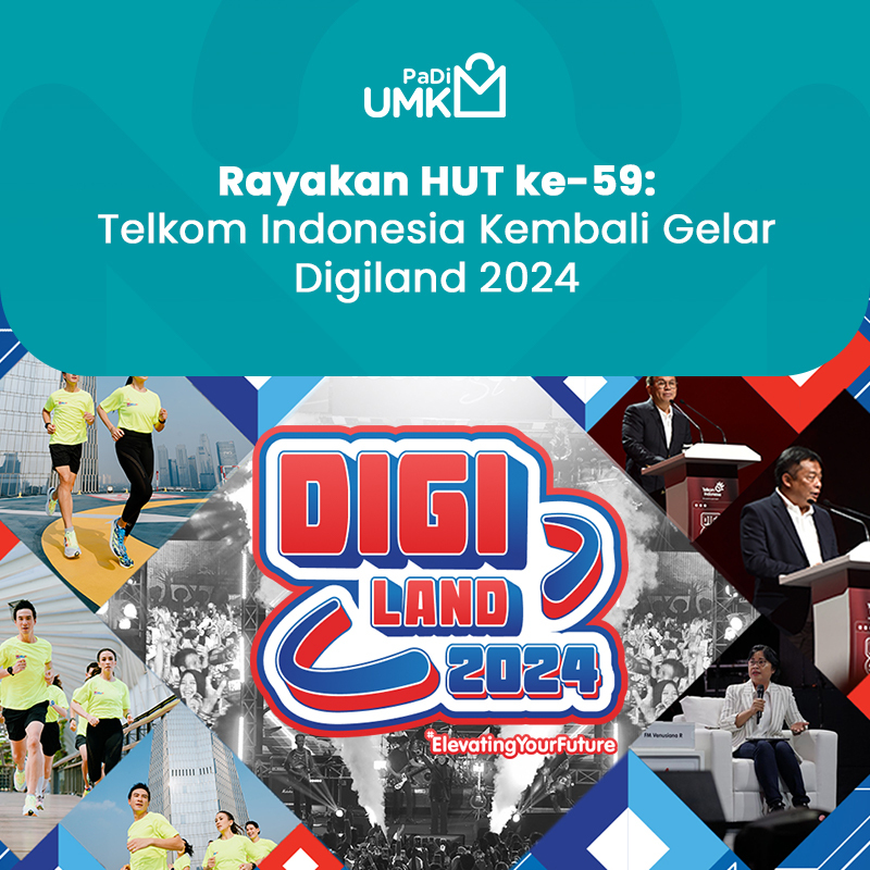 Rayakan HUT ke-59: Telkom Indonesia Kembali Gelar Digiland 2024
