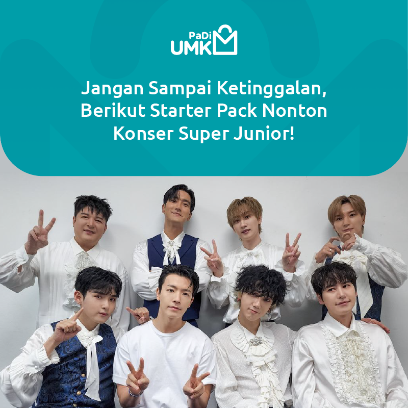Jangan Sampai Ketinggalan, Berikut Starter Pack Nonton Konser Super Junior!