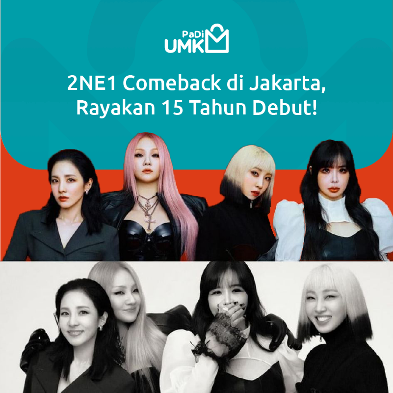 2NE1 Comeback di Jakarta, Rayakan 15 Tahun Debut!