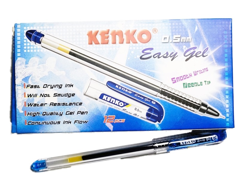 Jual Pulpen kenko Easy Gel Biru | PaDi UMKM