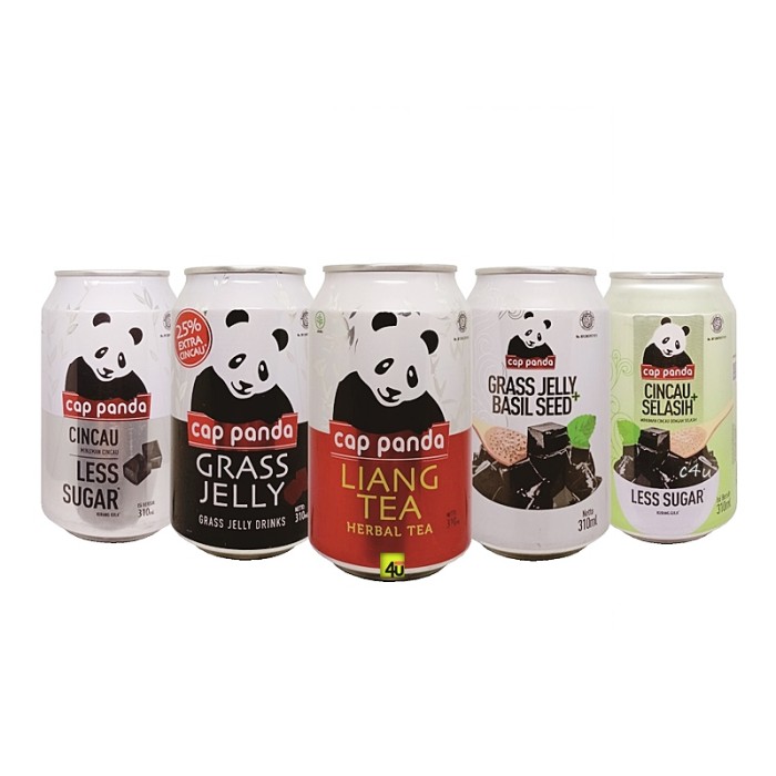 Jual Minuman Panda Kaleng (Cincau, Sarang Burung, Liang Tea, Aloe Vera ...