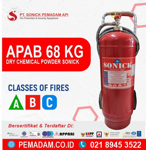 Jual Tabung APAB 68 Kg Powder Alat Pemadam Api | PaDi UMKM