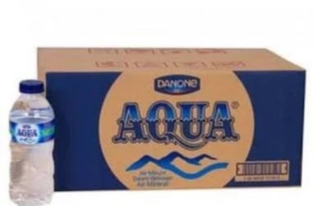 Jual Air Mineral Aqua Ukuran 330 Ml, Aqua Mini 1 Dus isi 24 Pcs | PaDi UMKM