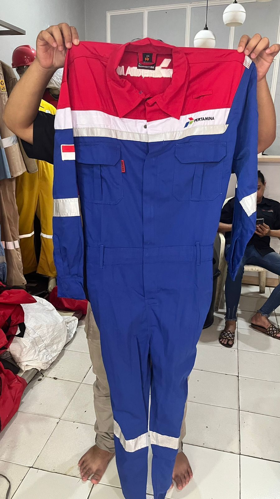 Jual Wearpack New Nomex IIIA Pertamina (Coverall) c/w bordir | PaDi UMKM