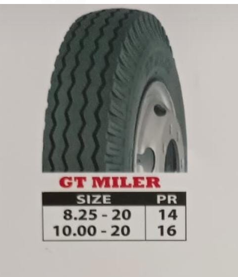Jual BAN LUAR "GT" MILLER 10.00-20 + BAN DALAM "GT" 10.000+ FLAP ...