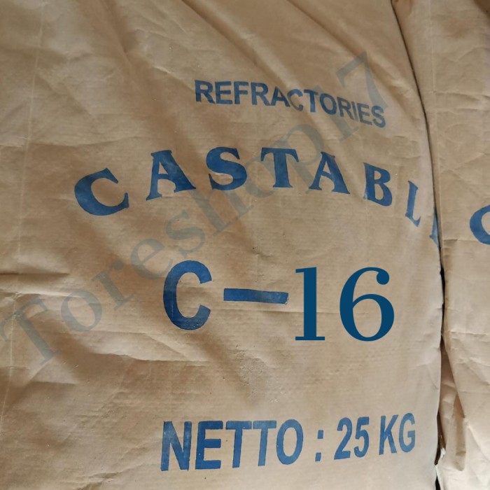 Jual SEMEN CASTABLE C16 KEMASAN @ 25 KG | PaDi UMKM