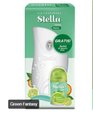 Jual Stella Matic Set Alat + Refill Pengharum Ruangan Semprot Otomatis ...