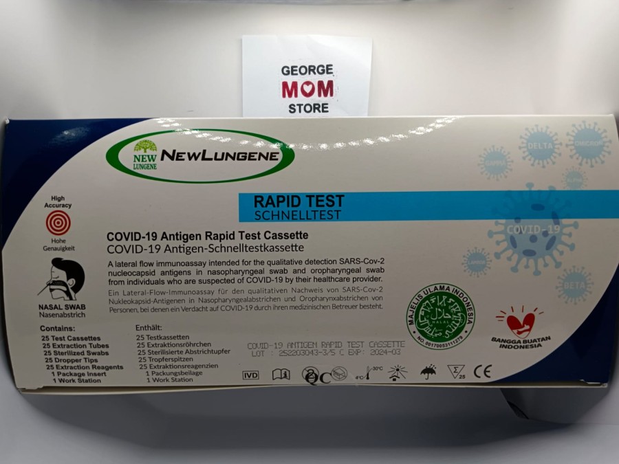 Jual Alat Rapid Test Swab Antigen Clungene Biru | PaDi UMKM