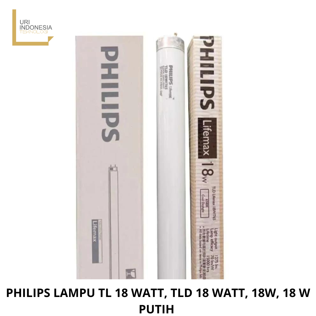 Jual PHILIPS LAMPU TL 18 WATT, TLD 18 WATT, 18W, 18 W PUTIH | PaDi UMKM