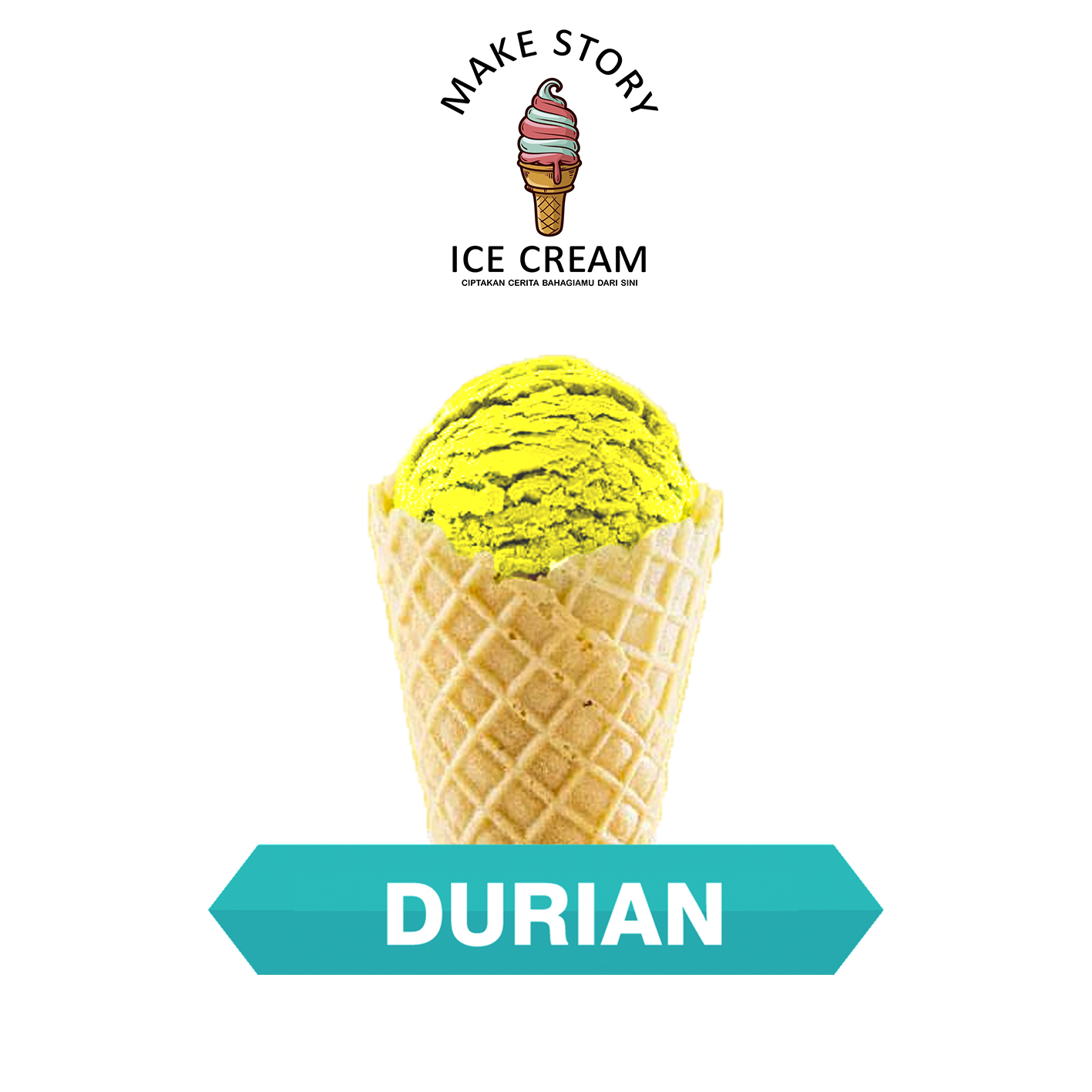 Jual Eskrim Rasa Durian 5 Liter | PaDi UMKM