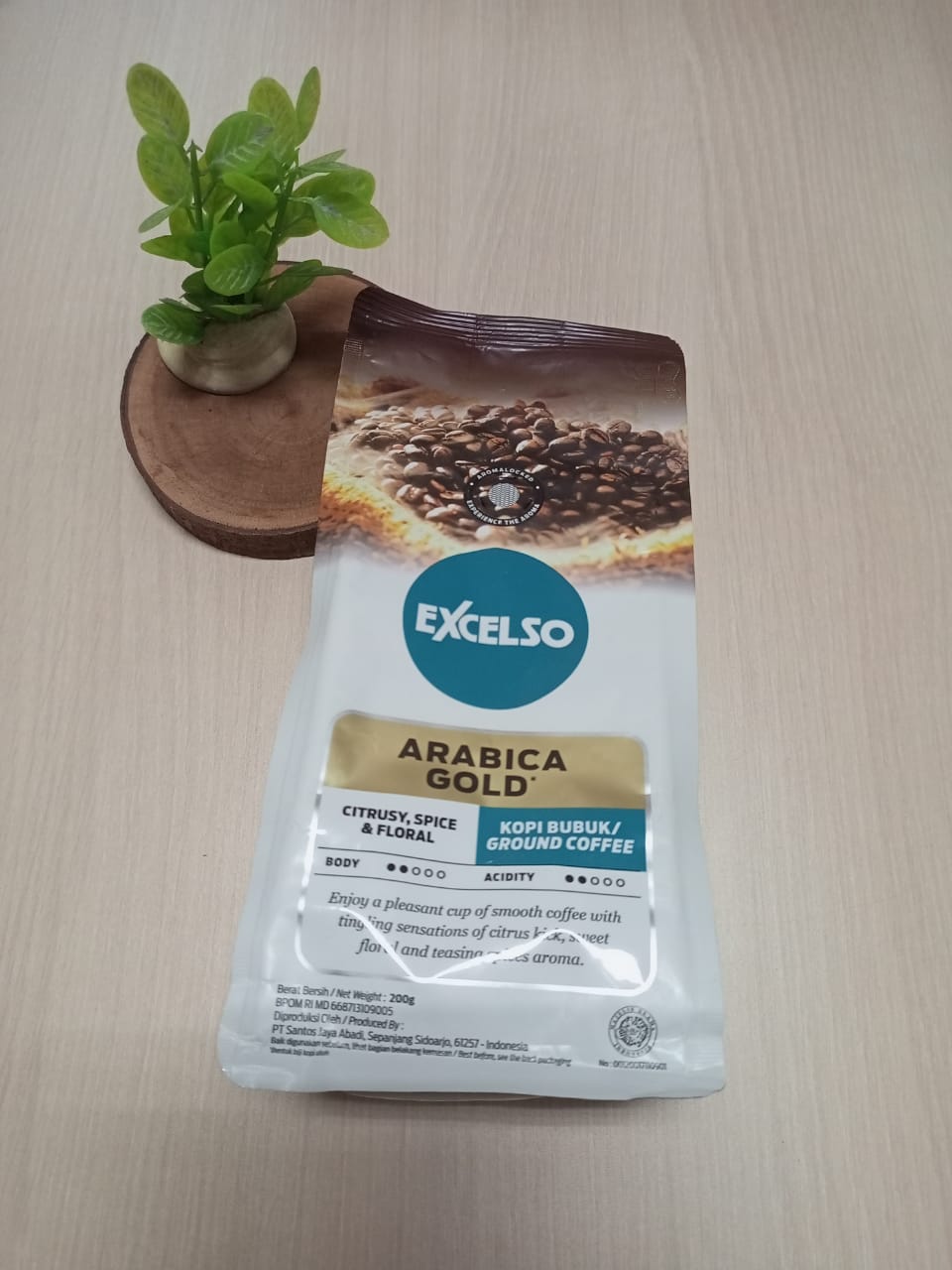 Jual Excelso arabica gold kopi bubuk 200 gram | PaDi UMKM