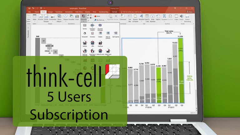 Jual Software Think-Cells | PaDi UMKM