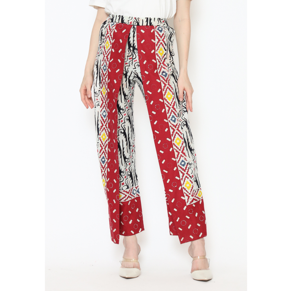 Jual Celana Batik Wanita Motif Kulot Santai Etnik Tradisional Premium ...