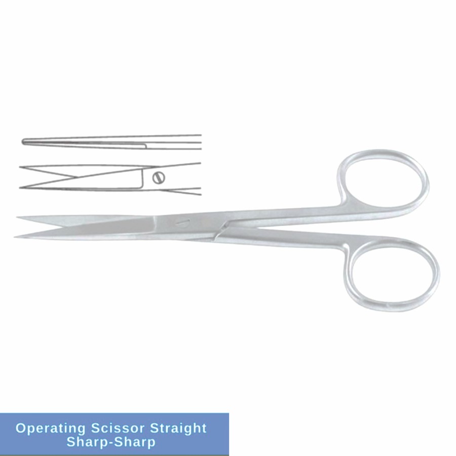 Jual Gunting Medis lurus 14cm | PaDi UMKM