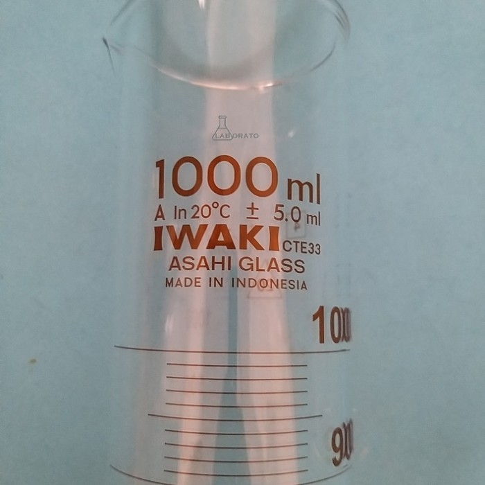 Jual Gelas Ukur 1000Ml Iwaki Pyrex Measuring Cylinder | PaDi UMKM