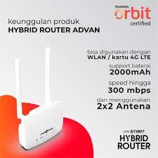 Jual Modem Router ADVAN CPE Start 4G LTE Telkomsel Orbit Unlock | PaDi UMKM