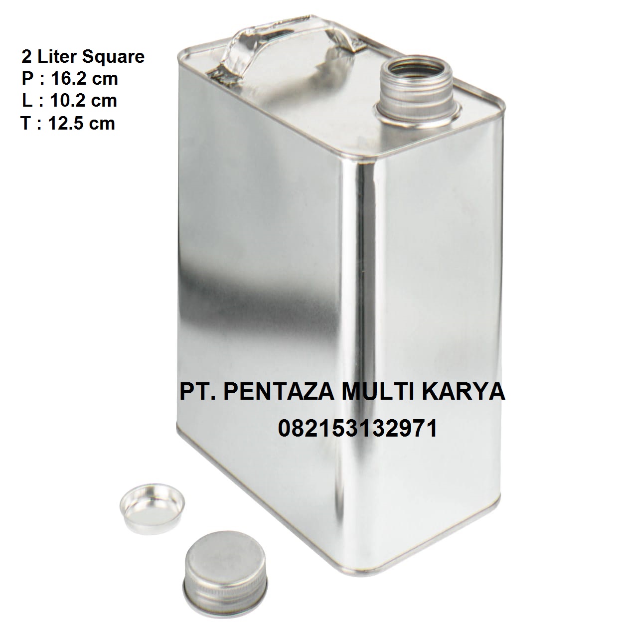 Jual Tin Can 2 L (1/2 Galoon) | PaDi UMKM