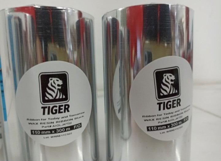 Jual Ribbon Barcode Tiger ukuran 110 x 300 meter | PaDi UMKM