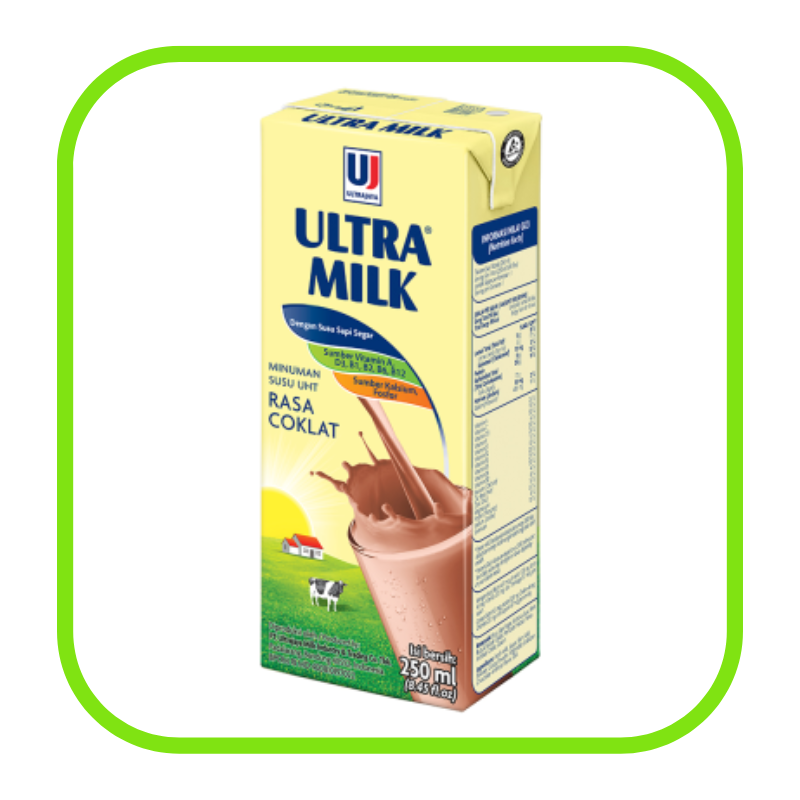 Jual ULTRA MILK Susu UHT Coklat 250 ml | PaDi UMKM