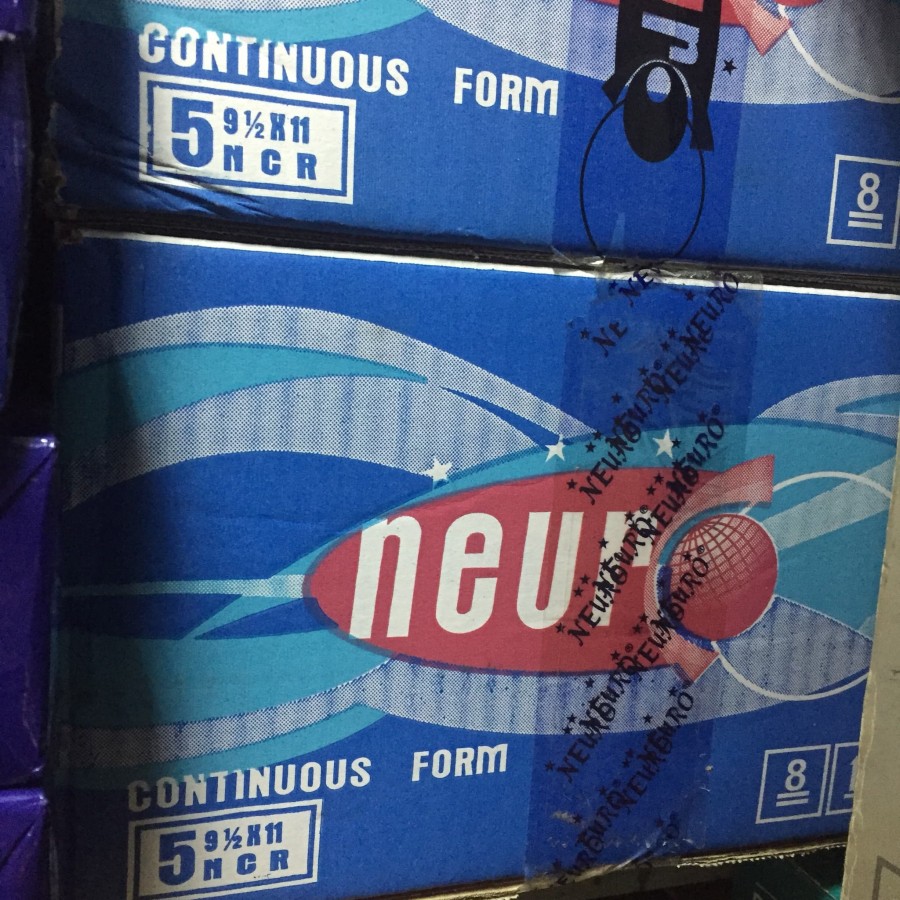 Jual Kertas Continuous Form Neuro 9 1/2 x 11 5 Ply K5 NCR Warna Paper ...