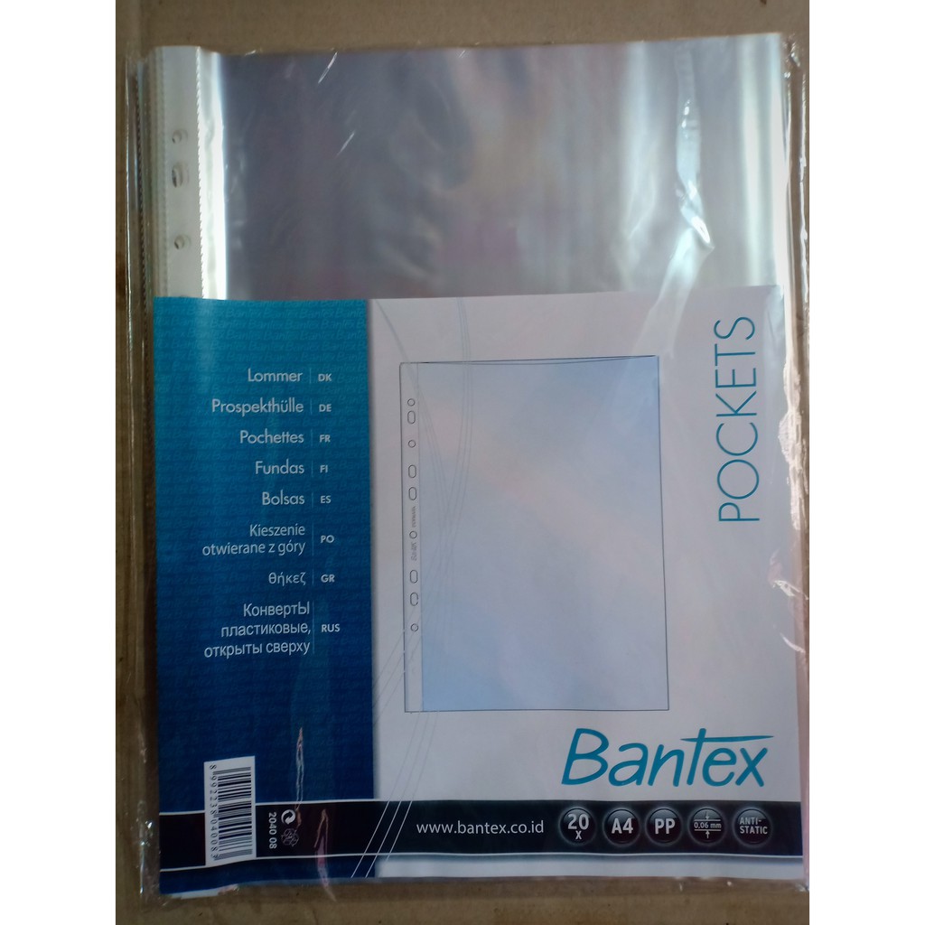 Jual Plastik Bantex F4 | PaDi UMKM