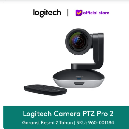 Jual Logitech PTZ Pro 2 Video Conference Camera & + Logitech Group ...