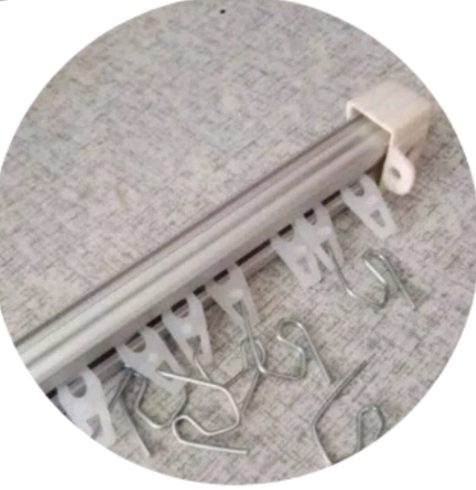 Jual Rel barang curtain Rod 3 mtrl alluminium | PaDi UMKM