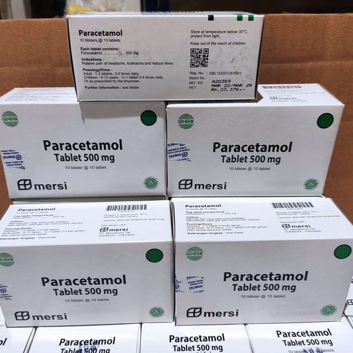 Jual Paracetamol tab box | PaDi UMKM