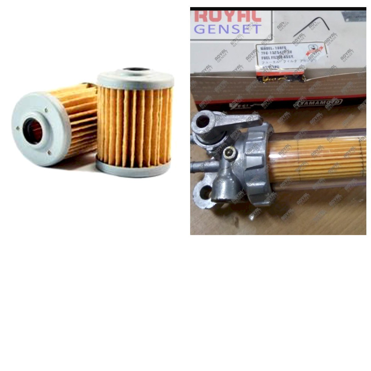 Jual Pembelian Filter Oli dan Filter Solar Genset sebanyak 16 set untuk ...