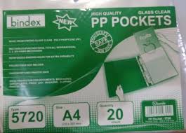Jual Sheet Protector A4 Bindex | PaDi UMKM