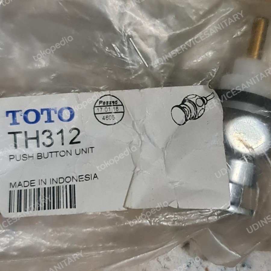 Jual TOTO PART TH 312 PUSH BUTTON FOR T60 P | PaDi UMKM