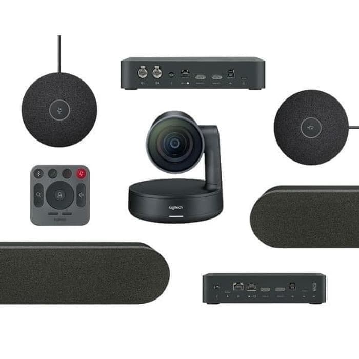 Jual Logitech Rally Plus System Ultra HD Video Conference | PaDi UMKM