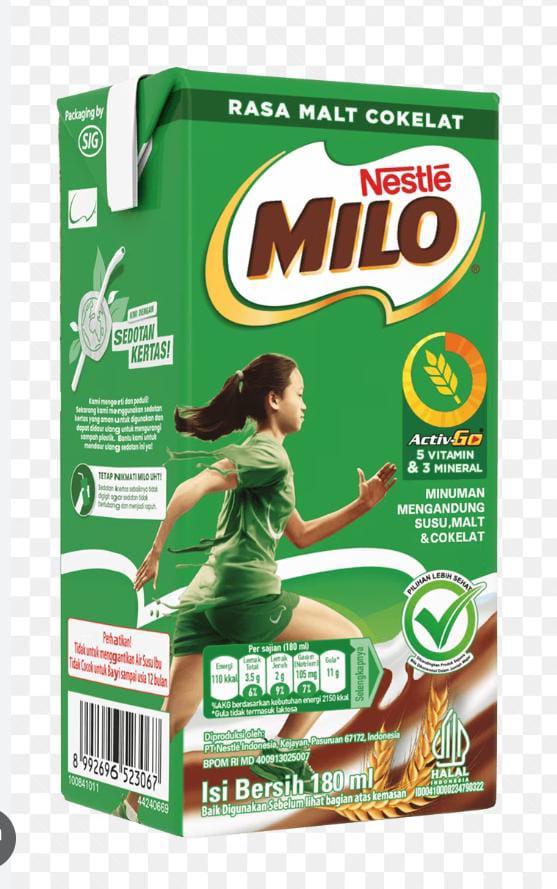 Jual Milo UHT 180ML | PaDi UMKM