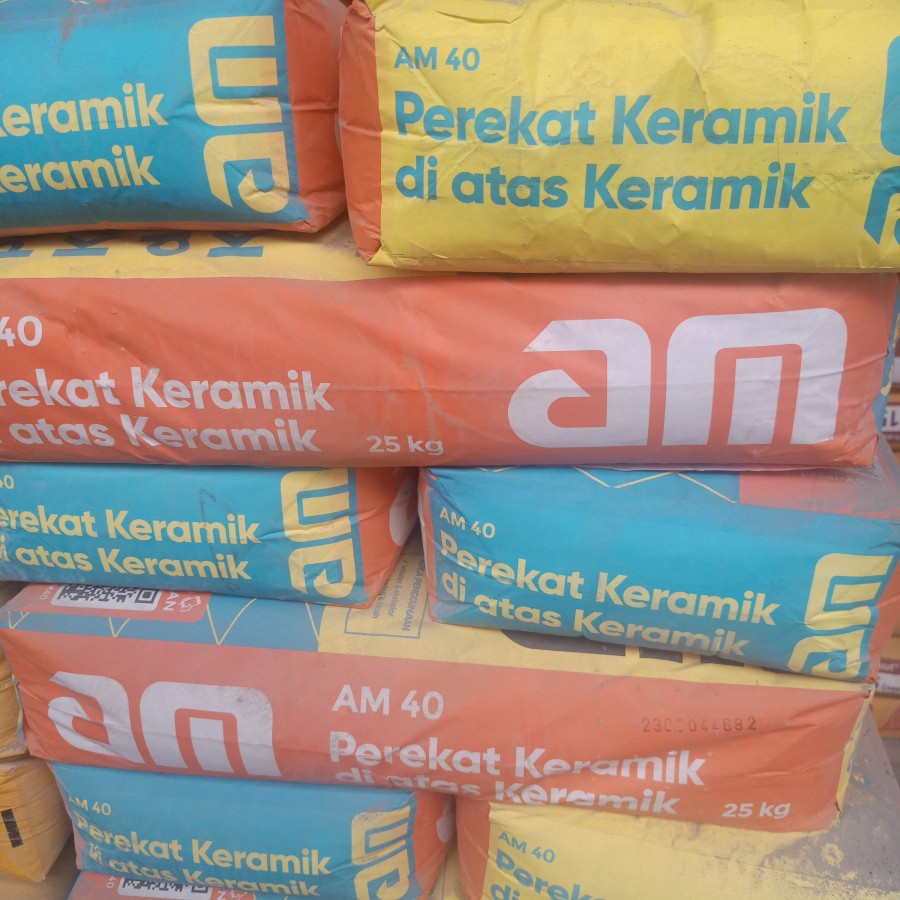 Jual AM 40 Perekat Keramik diatas Keramik / 25 kg | PaDi UMKM