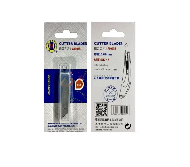 Jual CMART ISI MATA PISAU POTONG PLASTIK AKRILIK REFIL ACRYLIC CUTTER ...