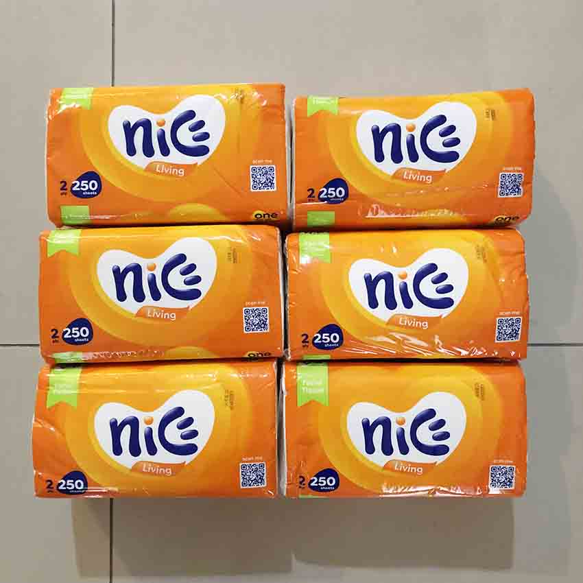 Jual Tissue Nice 250 Sheet 2 Ply | PaDi UMKM