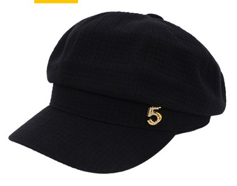 Jual KKV Topi Baker Boy Gaya Dasar Hitam Dylee&Lylee | PaDi UMKM