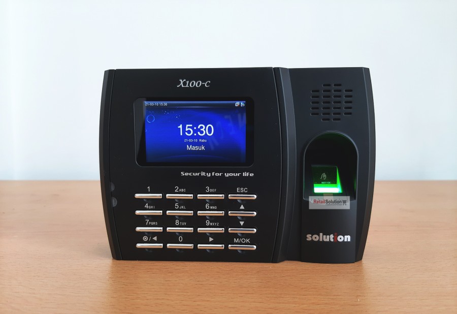 Jual Solution X100c Fingerprint (MESIN ABSENSI) | PaDi UMKM