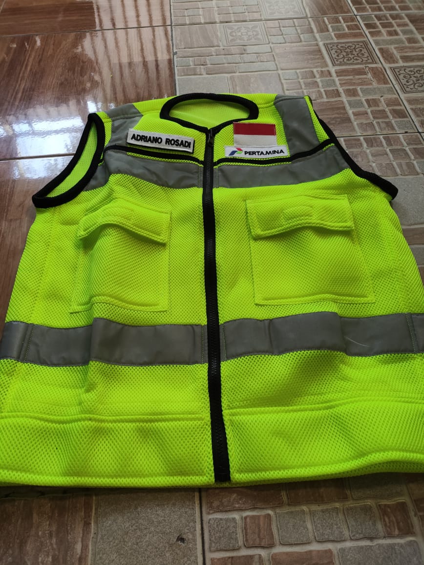 Jual Employee Safety Vest Logo Pertamina Aviasi Aceh | PaDi UMKM