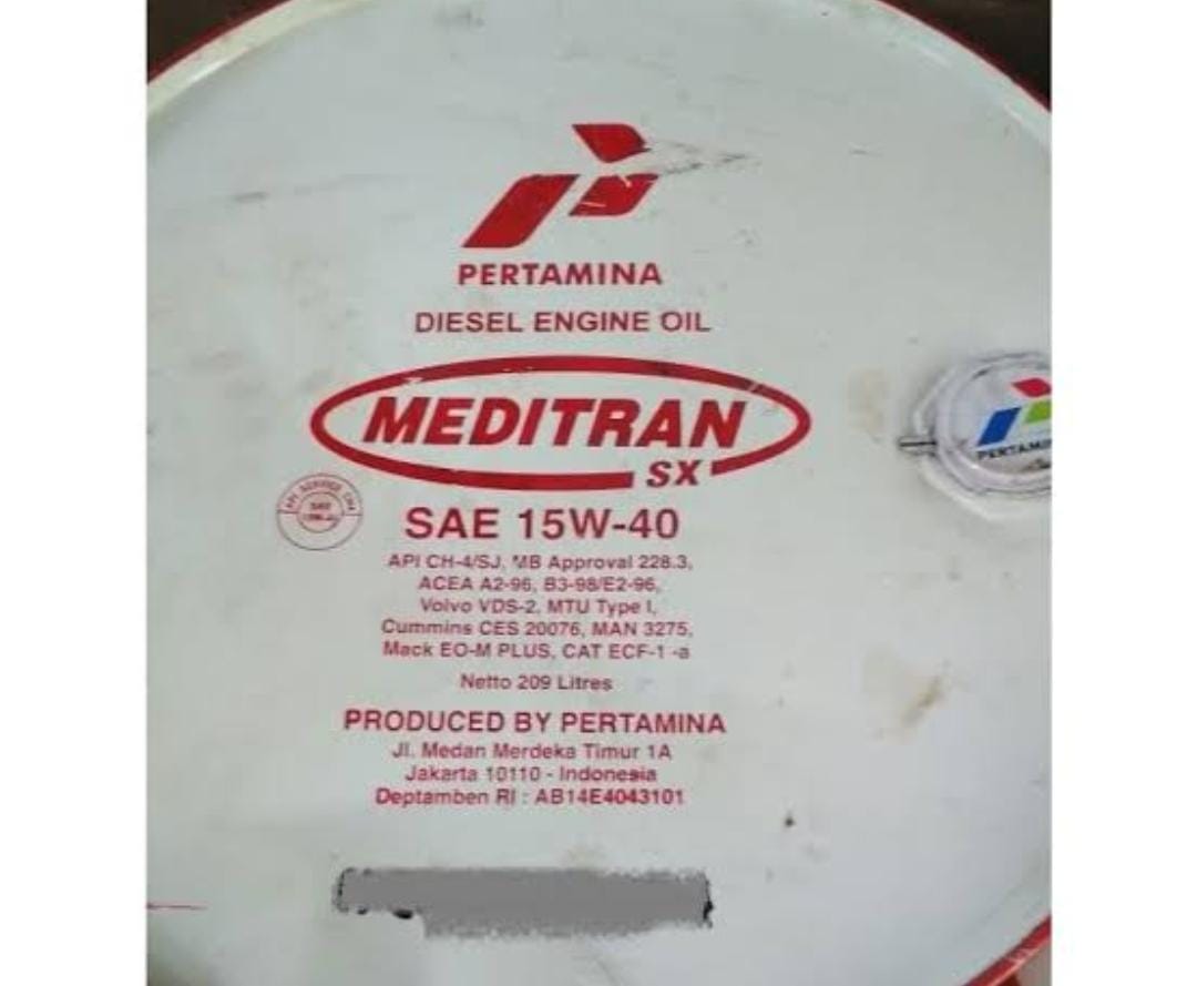 Jual MEDITRAN SX SAE 15W-40 ( BALAI KARIMUN ) | PaDi UMKM