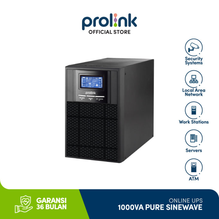 Jual Ups Prolink 1250Va Line Interactive Super Fast Charging | PaDi UMKM