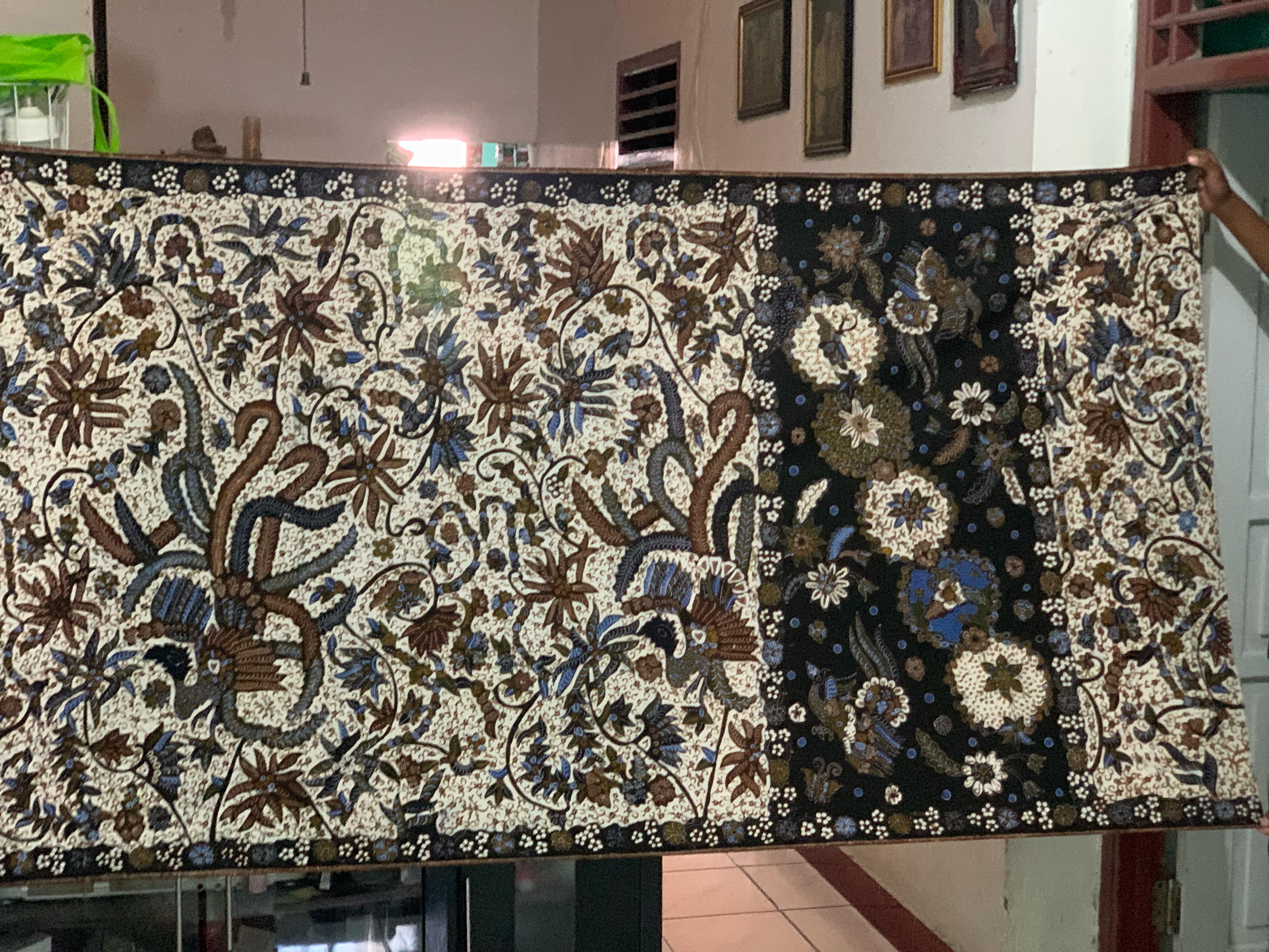 Jual Kain batik tulis motif flora fauna | PaDi UMKM