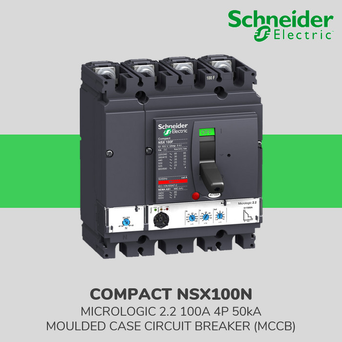 Jual Schneider Compact NSX400F Mic 2.3 Mccb 400A 4P 36Ka - LV432677 ...