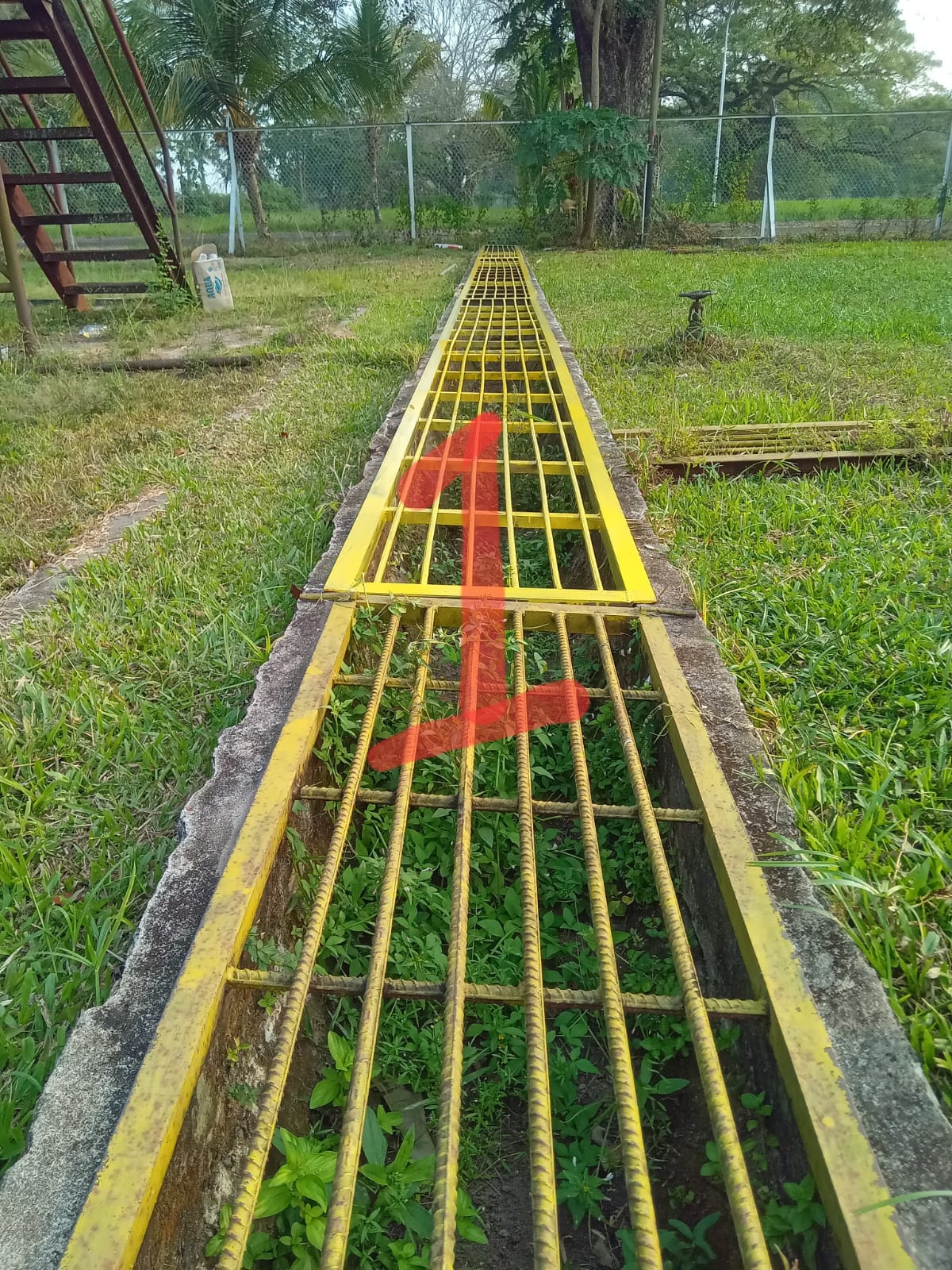 Jual Pekerjaan Supply & Install Penutup Saluran Grill Besi Siku di Area ...