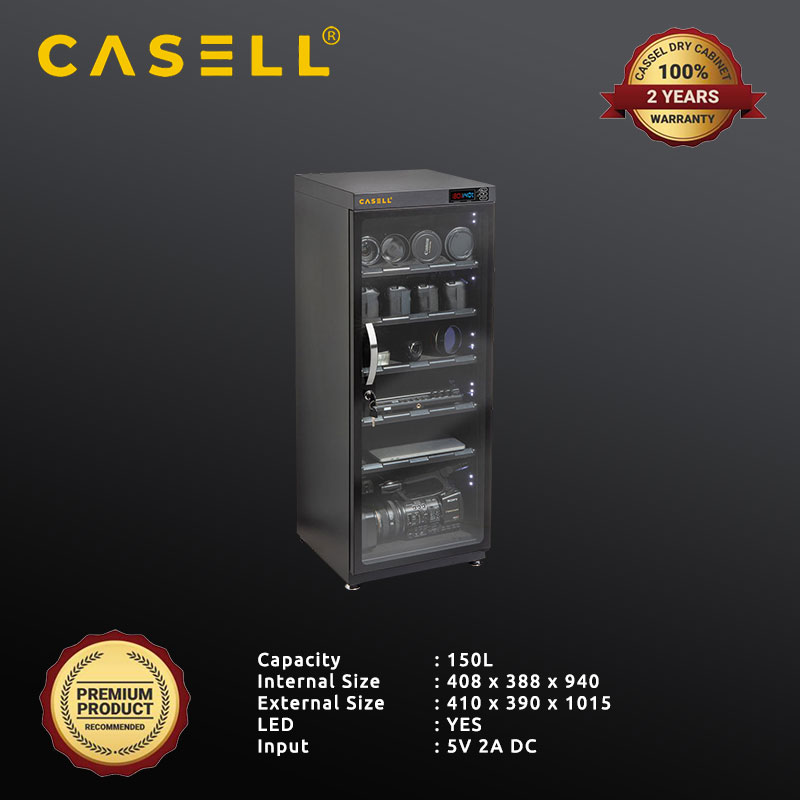 Jual Casell CA-150A Dry Cabinet Camera with Electronic Display 150L ...