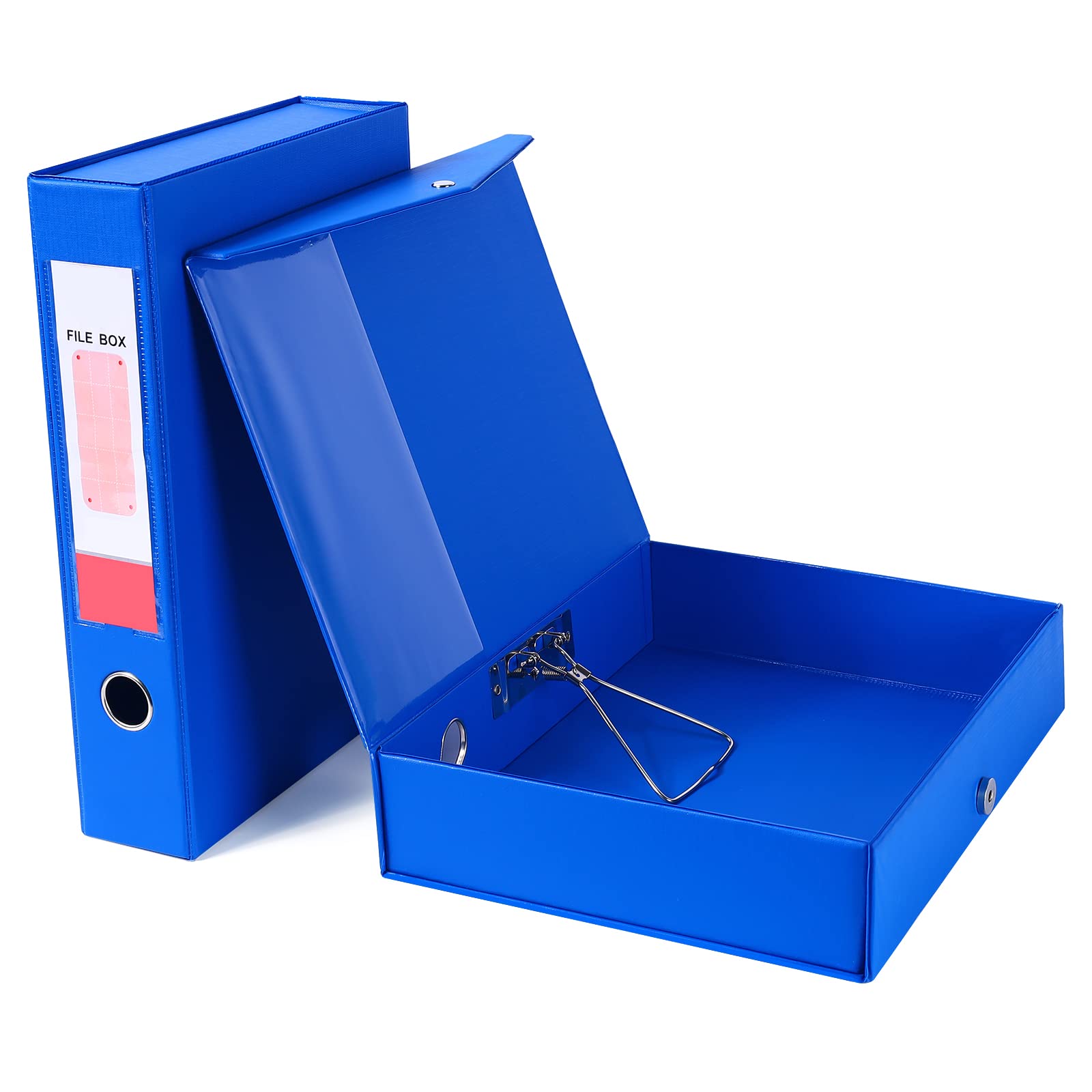 Jual Box File Kancing Warna Biru | PaDi UMKM