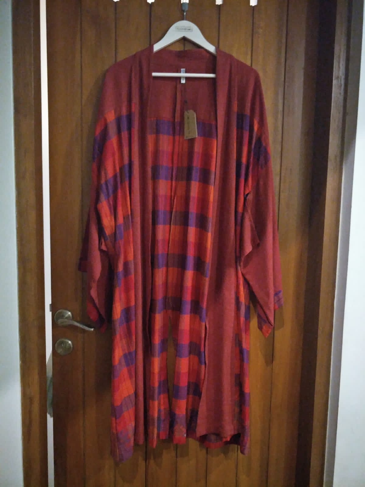 Jual Long outer batik/tenun mix motif | PaDi UMKM