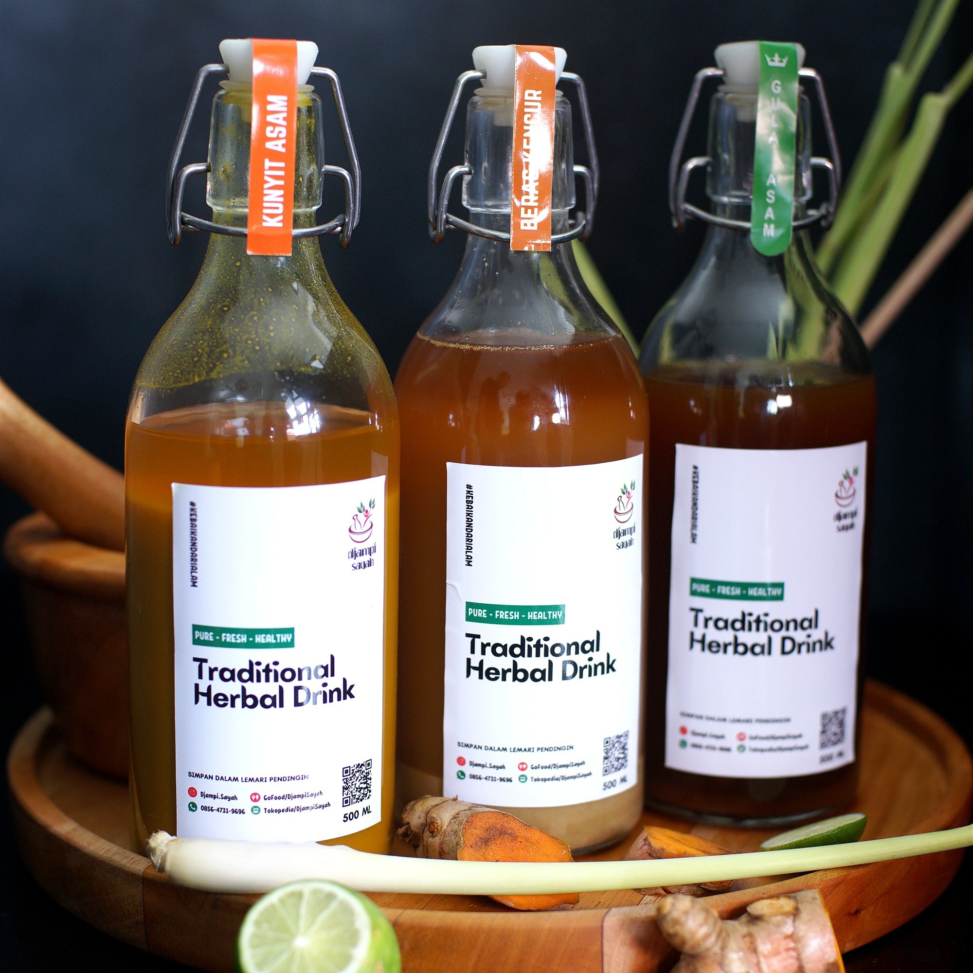 Jual JAMU 1000ML BOTOL PREMIUM JAMU DJAMPI SAYAH/JAMU TRADISIONAL ...