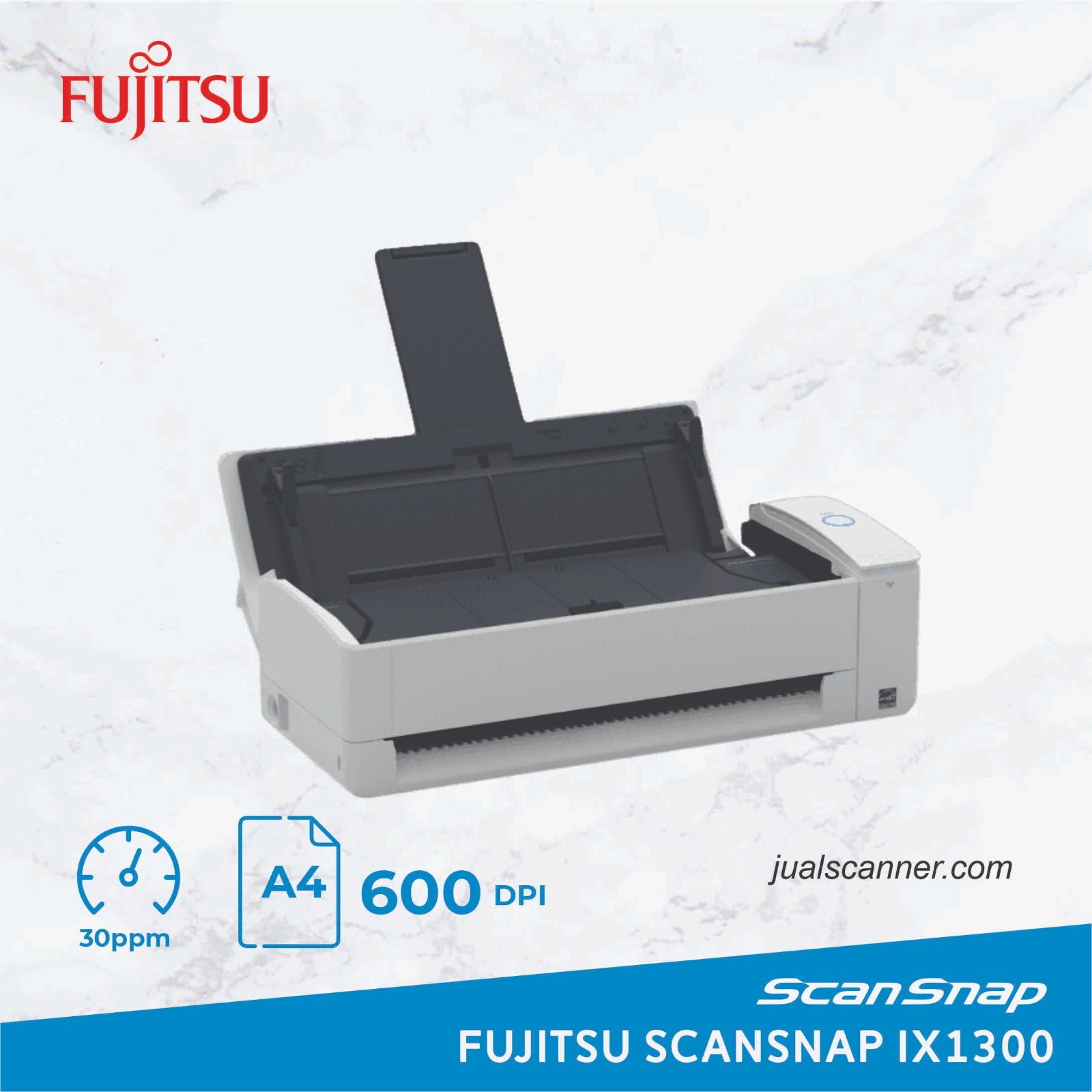 Jual Fujitsu Scanner ScanSnap iX1300 | PaDi UMKM