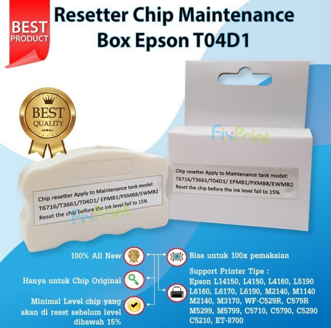 Jual Maintain box tank Epson l14150 + resetter | PaDi UMKM
